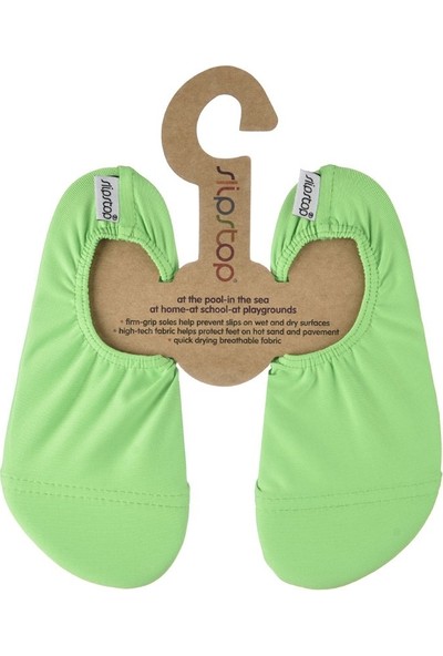 Slipstop Neon Green Junior Çocuk Kaydırmaz Ayakkabı/Patik