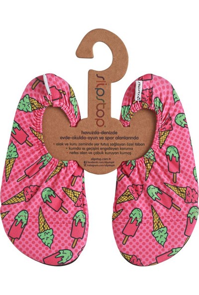 Slipstop Pembe Çocuk Deniz & Havuz Ayakkabısı SS18110214