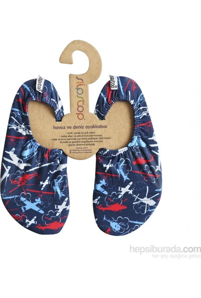 Slipstop Planes Erkek Çocuk Kaydırmaz Ayakkabı/Patik