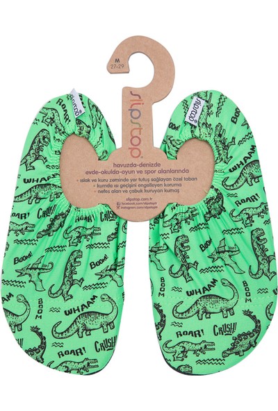 Slipstop Raptors Erkek Çocuk Deniz Havuz Ayakkabısı