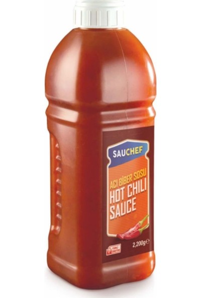 Sauchef Hot Chili Sos Pet Şişe Yemeklik Sos 2,2 kg Sauchef Hot Chili Sos Pet Şişe Yemeklik Sos 2,2 kg