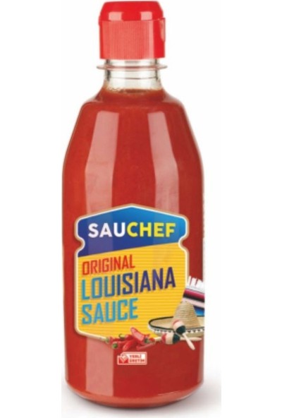 Sauchef Louisiana Acı Sos Pet Şişe Yemeklik Sos 550 gr Sauchef Louisiana Acı Sos Pet Şişe Yemeklik Sos 550 gr