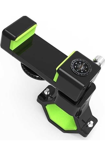 Alfatronx Motorsiklet Bisiklet Telefon Tutucu Pusulalı Tutacağı (4-6 Inç Uyumlu)
