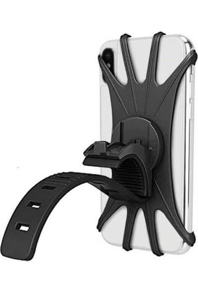 Alfatronx Motorsiklet Bisiklet Için Telefon Tutucu Tutacağı (4-6 Inç Uyumlu)