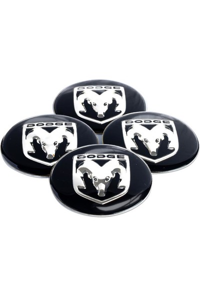 Carmaniaks Dodge Jant Göbeği Göbek Arması Sticker 4'lü Set Carmaniaks CRME0482 Carmaniaks Dodge Jant Göbeği Göbek Arması Sticker 4'lü Set Carmaniaks CRME0482