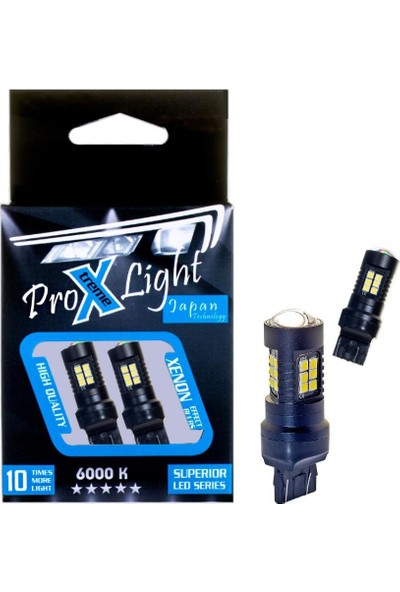 Carmaniaks Osram Mercekli Canbus T20 Beyaz Stop ve Sinyal LED Ampulü CRME0117 Carmaniaks Osram Mercekli Canbus T20 Beyaz Stop ve Sinyal LED Ampulü CRME0117