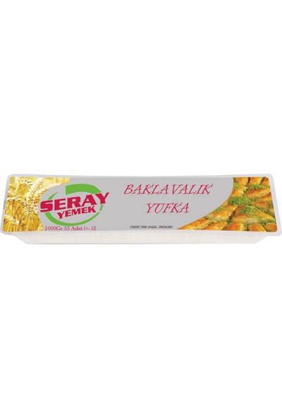 Seray Yemek Baklava Yufkası 5 kg Seray Yemek Baklava Yufkası 5 kg