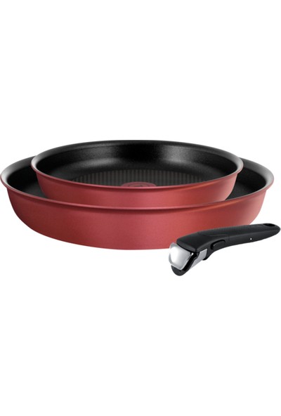 Tefal L6599053 Titanium Ingenio Character 3 Parça Tanışma Seti Kırmızı - 2100111867 Tefal L6599053 Titanium Ingenio Character 3 Parça Tanışma Seti Kırmızı - 2100111867