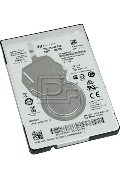 Seagate BarraCuda Pro 500GB 7200RPM 128MB Cache SATA 6.0GB/s 2.5 Seagate BarraCuda Pro 500GB 7200RPM 128MB Cache SATA 6.0GB/s 2.5