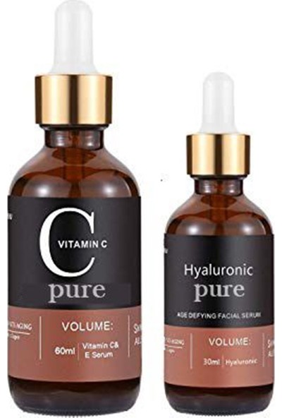 Pure Vitamin C + Hyaluronic Acid Serum Pure Vitamin C + Hyaluronic Acid Serum