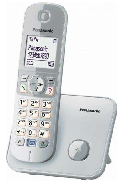 Panasonic Dect Telefon KX-TG6811 (Elektrik Kesintisinde Konuşabilme) - Beyaz Panasonic Dect Telefon KX-TG6811 (Elektrik Kesintisinde Konuşabilme) - Beyaz