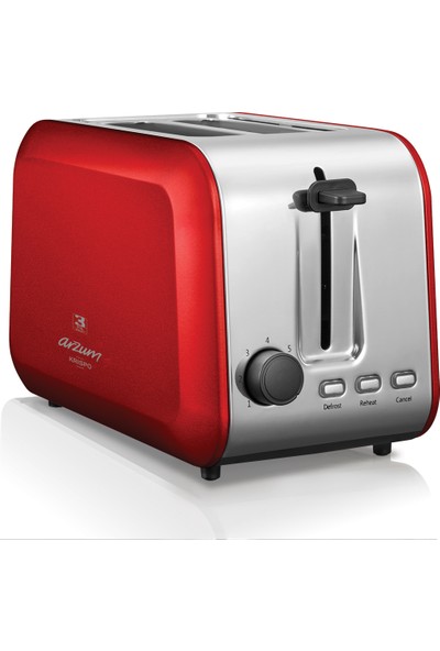 Arzum AR2018 Krispo Ekmek Kızartma Makinesi - Nar Arzum AR2018 Krispo Ekmek Kızartma Makinesi - Nar