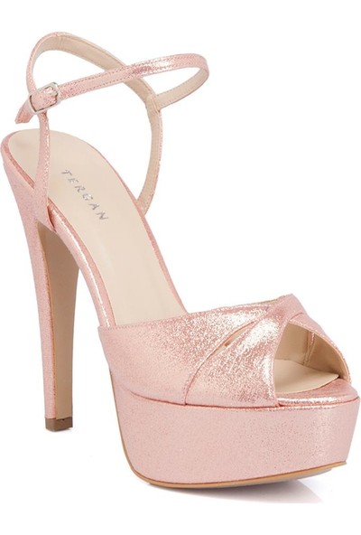 Tergan Somon Deri Kadın Ayakkabı 64525L20