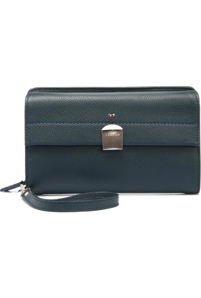 Tergan Lacivert Erkek Portföy Çantası 02980X86