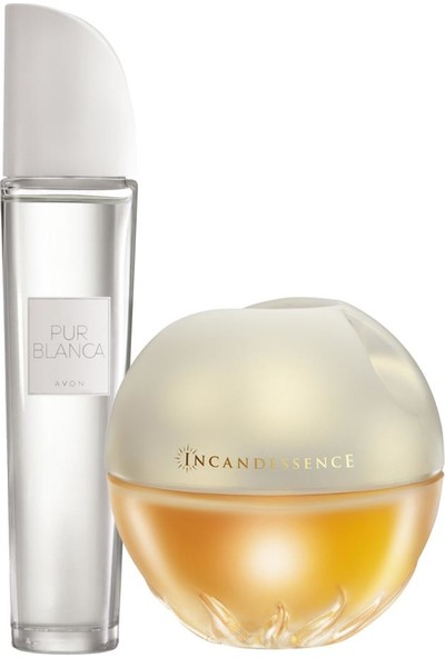 Avon Pur Blanca ve Incandessence Kadın Parfüm Seti Avon Pur Blanca ve Incandessence Kadın Parfüm Seti