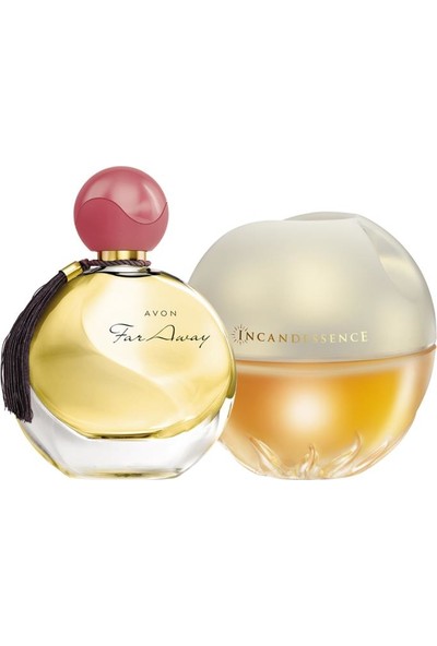 Avon Far Away ve Incandessence Kadın Parfüm Seti Avon Far Away ve Incandessence Kadın Parfüm Seti