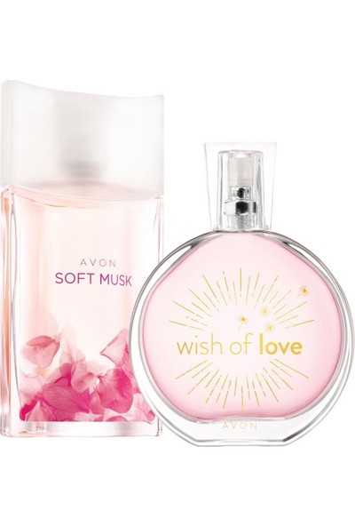 Avon Soft Musk ve Wish Of Love Kadın Parfüm Seti Avon Soft Musk ve Wish Of Love Kadın Parfüm Seti
