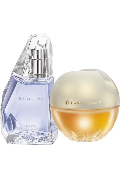 Avon Perceive ve Incandessence Kadın Parfüm Seti Avon Perceive ve Incandessence Kadın Parfüm Seti