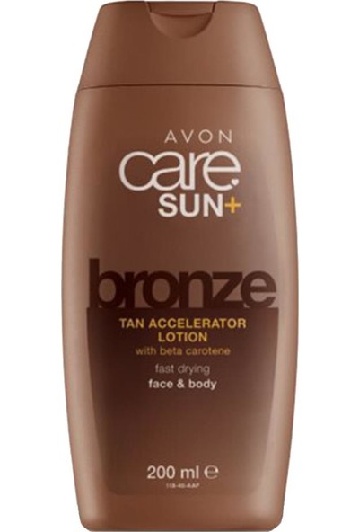Avon Care Sun+ Bronze Bronzlaşmayı Hızlandırıcı Yüz Vücut Losyonu 200 Ml.