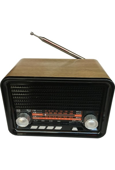 Everton RT-302 Bluetooth USB SD AUX Destekli Şarj Edilebilir FM Radyo Nostalji Müzik Kutusu Everton RT-302 Bluetooth USB SD AUX Destekli Şarj Edilebilir FM Radyo Nostalji Müzik Kutusu