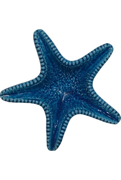 Mixperi Turkuaz Deniz Yıldızı Seramik Küllük