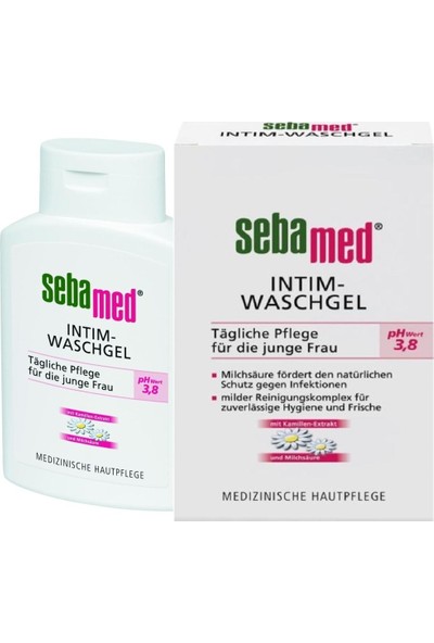 Sebamed Intim Genital Temizleyici Intim Likid Ph3,8 200ML Sebamed Intim Genital Temizleyici Intim Likid Ph3,8 200ML