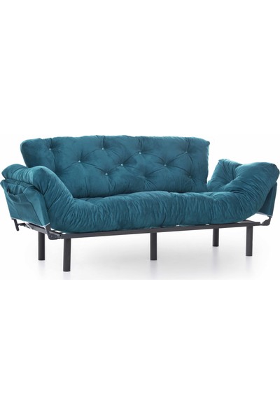 Pafu Nitta Üçlü Koltuk - Petrol