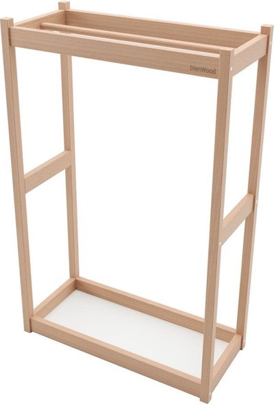 Bienwood Ahşap Çocuk Elbise Askılığı