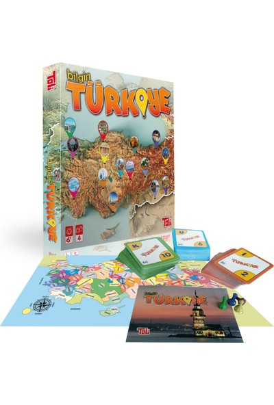 Toli Games Bilgin Türkiye Zeka Oyunu Toli Games Bilgin Türkiye Zeka Oyunu