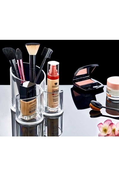 Box Up 3 Gözlü Makyaj Organizatörü Ft-08