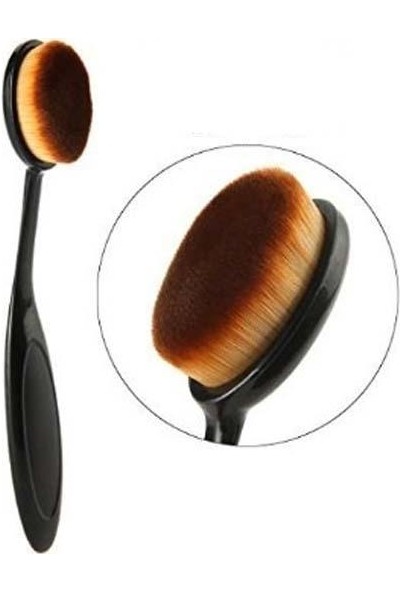 Makeup Time Çok Amaçlı Fiber Oval Makyaj Fırçası - Kaşık Fırça Makeup Time Çok Amaçlı Fiber Oval Makyaj Fırçası - Kaşık Fırça