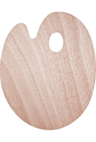 Brons Ahşap Resim Paleti