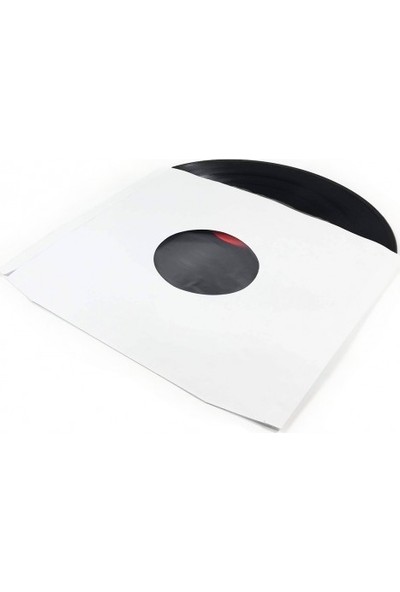 Gereksiz Şeyler Antistatik Beyaz Plak Koruyucu Zarf 20 Adet