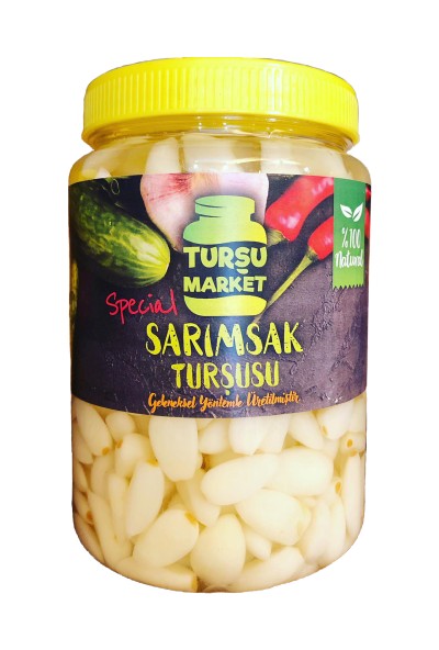Turşu Market Hakiki Çubuk Turşusu 1 lt Sarımsak Turşu Market Hakiki Çubuk Turşusu 1 lt Sarımsak