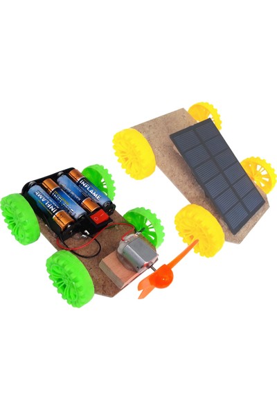 Ece Güneş Arabası Yenilenebilir Enerji Deney Seti - Montajlı Ece Güneş Arabası Yenilenebilir Enerji Deney Seti - Montajlı