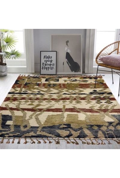 Halı Home Halı Country 20060 Multi Yün El Dokuma Halı Halı Home Halı Country 20060 Multi Yün El Dokuma Halı