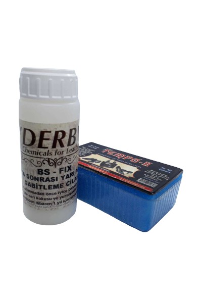 Derby Special Boya Sonrası Sabitleme Cilası Parlatıcı Sünger ve Boya Süngeri