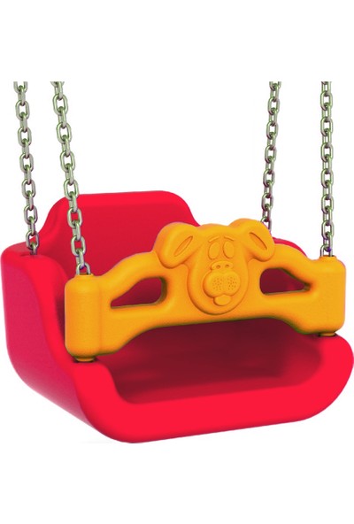 Extra Game Zincirli Korumalı Plastik Salıncak