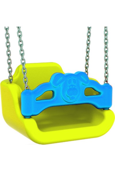 Extra Game Zincirli Korumalı Plastik Salıncak