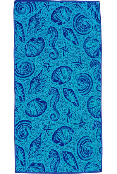 Özdilek Summer Heat Shells Kadife 70X140 Cm. Plaj Havlusu