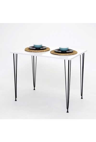 Mars Mobilya Milano XL Beyaz Mutfak Masası Mars Mobilya Milano XL Beyaz Mutfak Masası