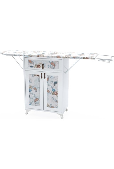 Mars Mobilya Rose Kahverengi Dolaplı Ütü Masası Mars Mobilya Rose Kahverengi Dolaplı Ütü Masası