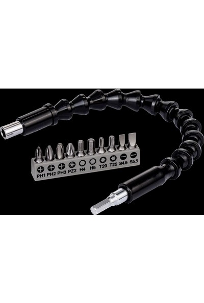 Bosch 10'lu Vidalama Ucu ve Uzatma Adaptörü 30 cm