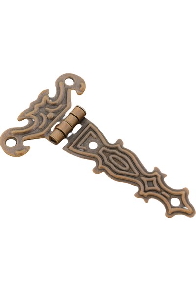 Azm Yaprak Menteşe Dekoratif Kuyruklu Küçük Antik