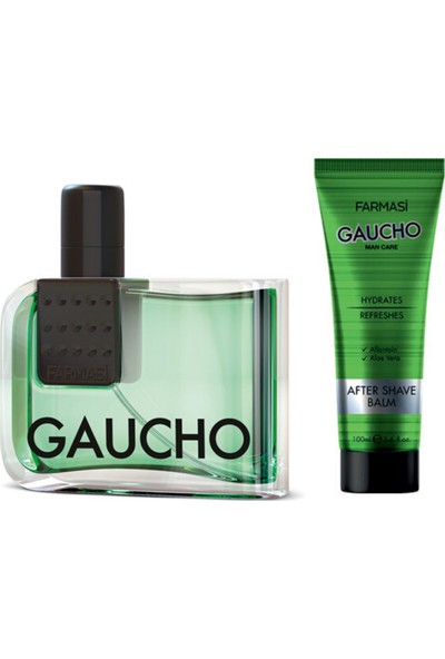Farmasi Gaucho Edp 100 ml Erkek Parfüm + Farmasi Gaucho 100 ml Tıraş Sonrası Balsam Farmasi Gaucho Edp 100 ml Erkek Parfüm + Farmasi Gaucho 100 ml Tıraş Sonrası Balsam