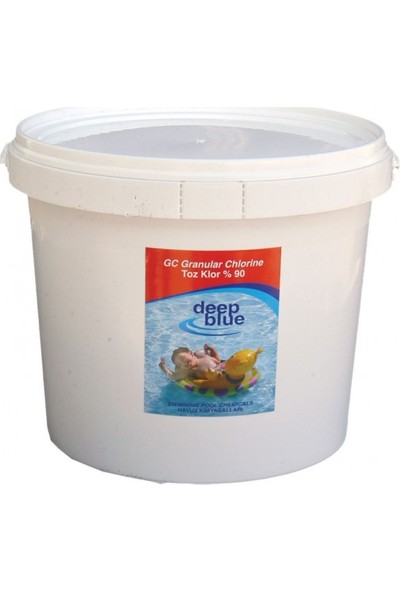 Deep Blue Toz Klor %56 Granül 10 kg Havuz Kimyasalı Deep Blue Toz Klor %56 Granül 10 kg Havuz Kimyasalı