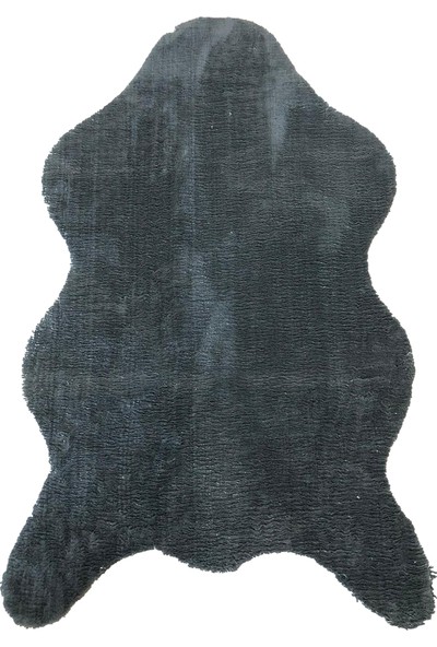 Balat Halı Kalın Koyu Gri Peluş Yumuşak Post Halı Balat Halı Kalın Koyu Gri Peluş Yumuşak Post Halı