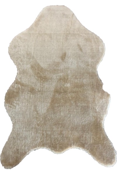 Balat Halı Kalın Kahverengi Peluş Post Halı