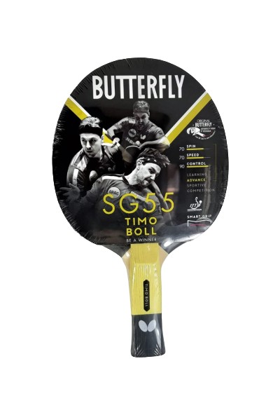 Butterfly Tımo Boll SG55 Hazır Raket Butterfly Tımo Boll SG55 Hazır Raket