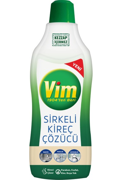 Vim Sirkeli Kireç Çözücü Sprey 1000 ML